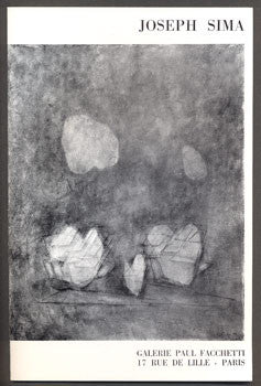 Šíma - JOSEPH SIMA. Exposition. Paris, Galerie Paul Facchetti. 1960 ...