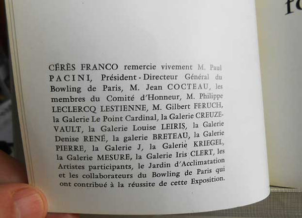 Pacini, Paul. Formes et magie. - 1962. – Antikvariát Pražský Almanach