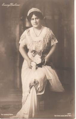 DESTINNOVÁ; EMMA. - Fotografická pohlednice.1903 - 1906 /osobnosti ...