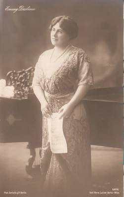 DESTINNOVÁ; EMMA. - Fotografická pohlednice.1903 - 1906 /osobnosti ...