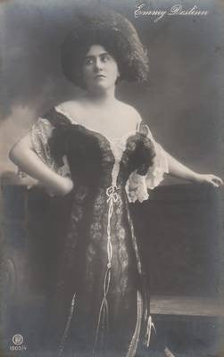 DESTINNOVÁ; EMMA. - Fotografická pohlednice.1903 - 1906 /osobnosti ...