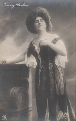 DESTINNOVÁ; EMMA. - Fotografická pohlednice.1903 - 1906 /osobnosti ...