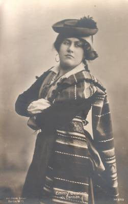 DESTINNOVÁ; EMMA. - Fotografická pohlednice.1903 - 1906 /osobnosti ...