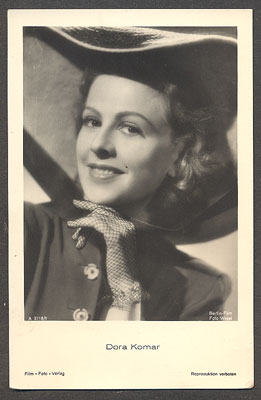 DORA KOMAR. – Antikvariát Pražský Almanach