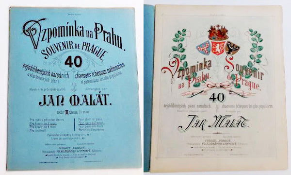 MALÁT, JAN: VZPOMÍNKA NA PRAHU - 40 NEJOBLÍBENĚJŠÍCH NÁRODNÍCH A ...