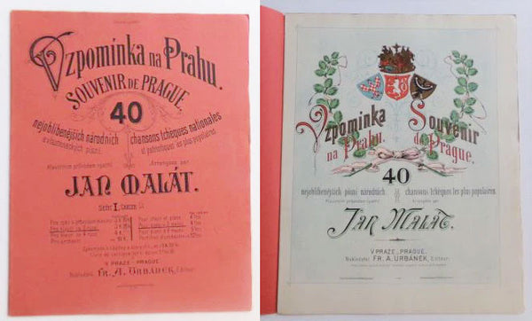 MALÁT, JAN: VZPOMÍNKA NA PRAHU - 40 NEJOBLÍBENĚJŠÍCH NÁRODNÍCH A ...